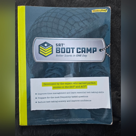Mastery prep | Other | Mastery Prep Sat Boot Camp Book | Poshmark